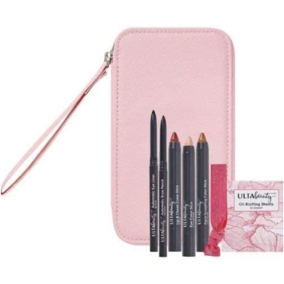 Ulta Beauty | Makeup | Ulta Beauty Pink Wristlet Makeup Set New | Poshmark